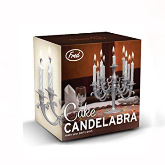 Fred | Other | Fred Cake Candelabra Cake Topper With Candles | Poshmark